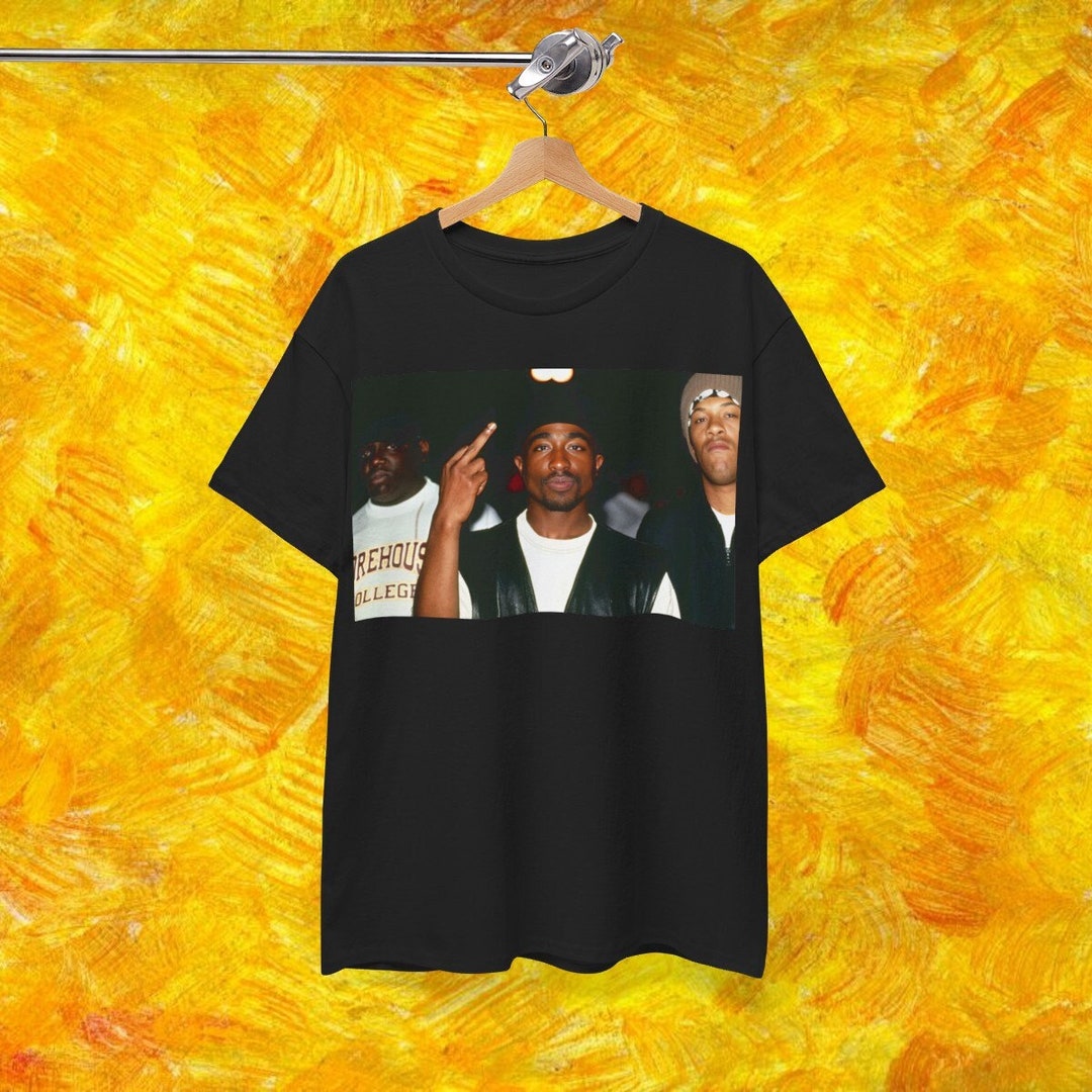 Tupac Biggie Redman Vintage Photo, Tupac Shirt Notorious, 2pac Shakur ...