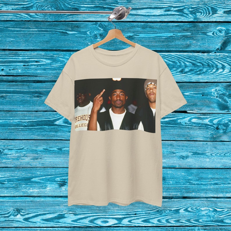 Tupac Biggie Redman Vintage Photo, Tupac Shirt Notorious, 2pac Shakur ...
