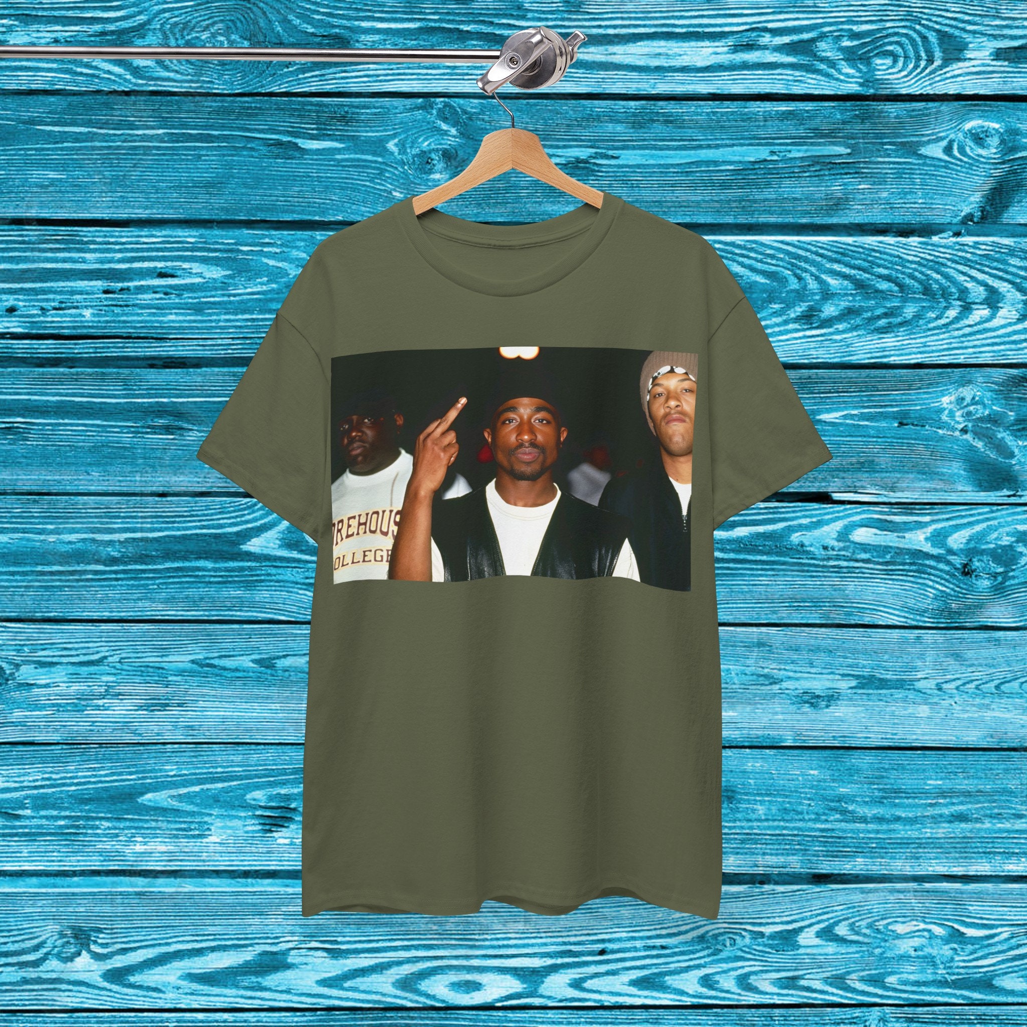 Tupac Biggie Redman Vintage Photo, Tupac Shirt Notorious, 2pac Shakur ...