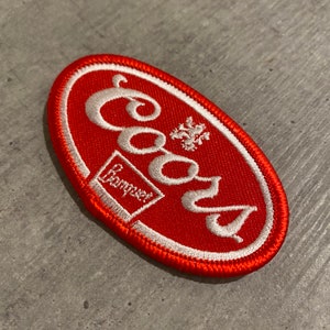 Coors Banquet Vintage Style Beer Iron On/sew on Woven Patch 3 - Etsy