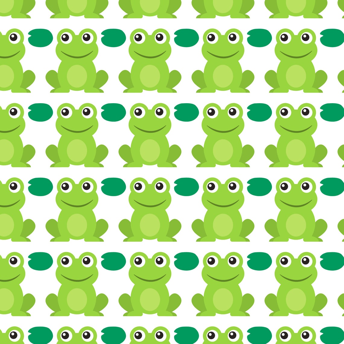 Frog Digital Prints Download, Amphibian, Paper Pattern, Scrapbook Paper ...