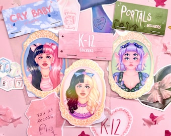 Melanie Martinez Triolgy Tour Sticker Pack - Etsy