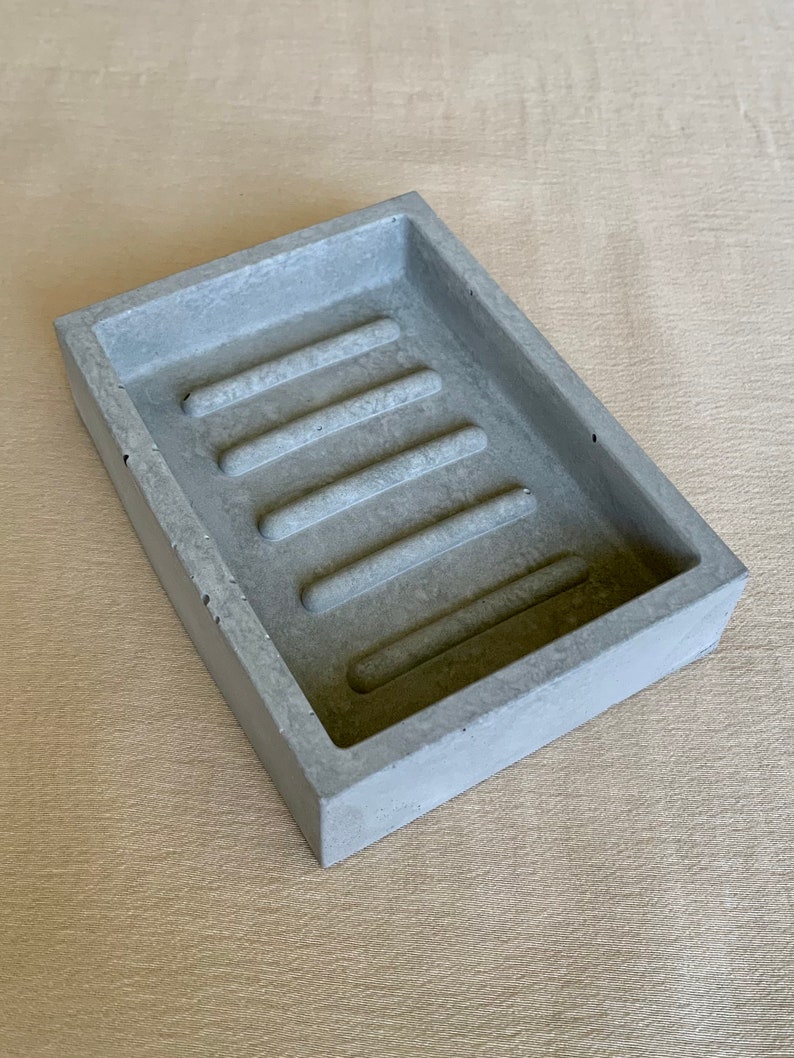 Handmade Cement Soap Dish - Etsy