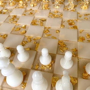 Beautiful Custom Made Resin Chess Set - Etsy