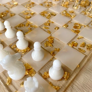 Beautiful Custom Made Resin Chess Set - Etsy