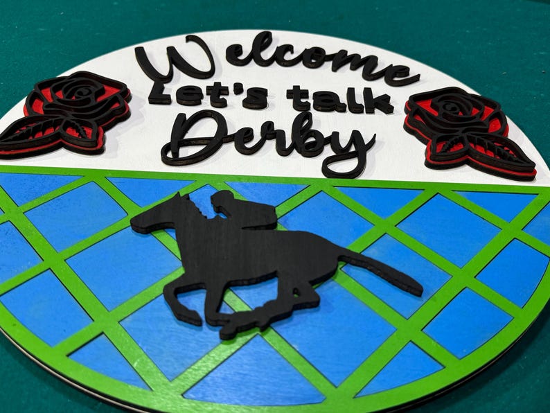 Kentucky Derby Door Sign, Digital Download Only, Svg, Png - Etsy