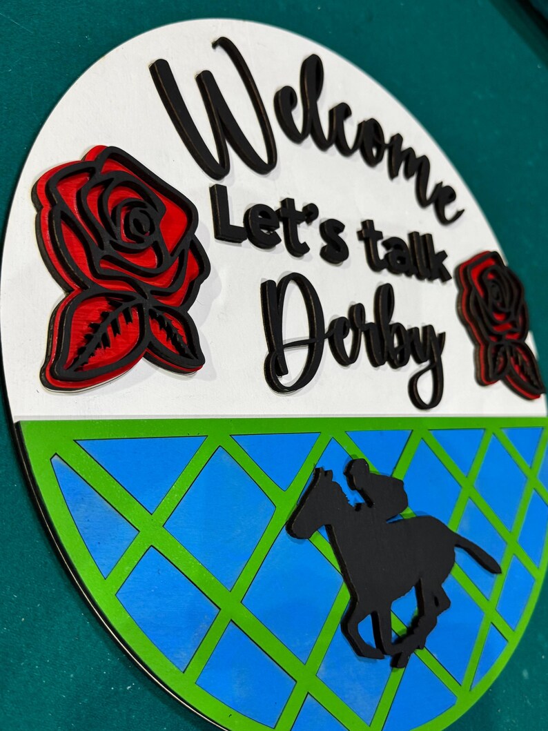 Kentucky Derby Door Sign, Digital Download Only, Svg, Png - Etsy