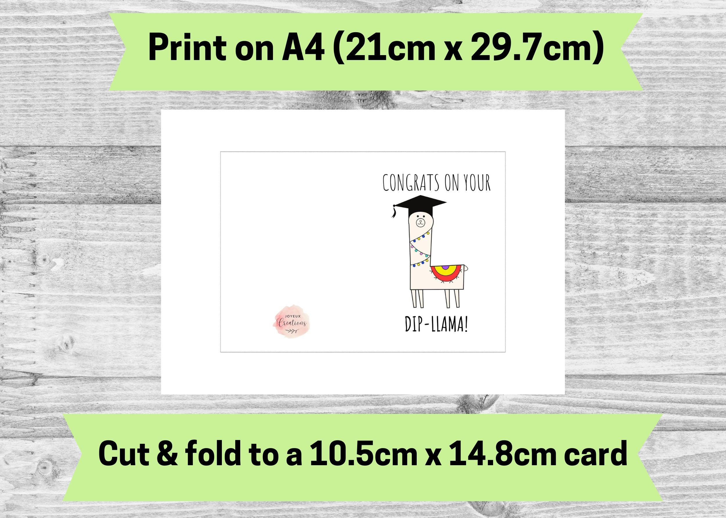 Funny Graduation Printable, Funny Graduation Card, College Graduation ...