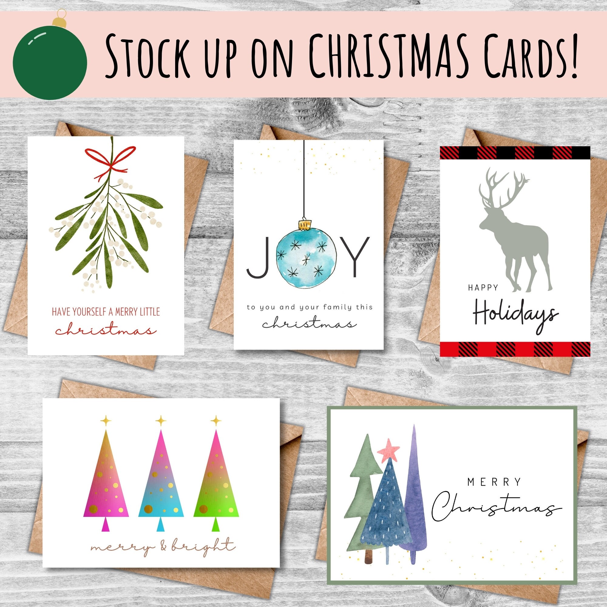 Printable Card Bundle, Card Bundle, Card Packs, Greeting Card Pack ...