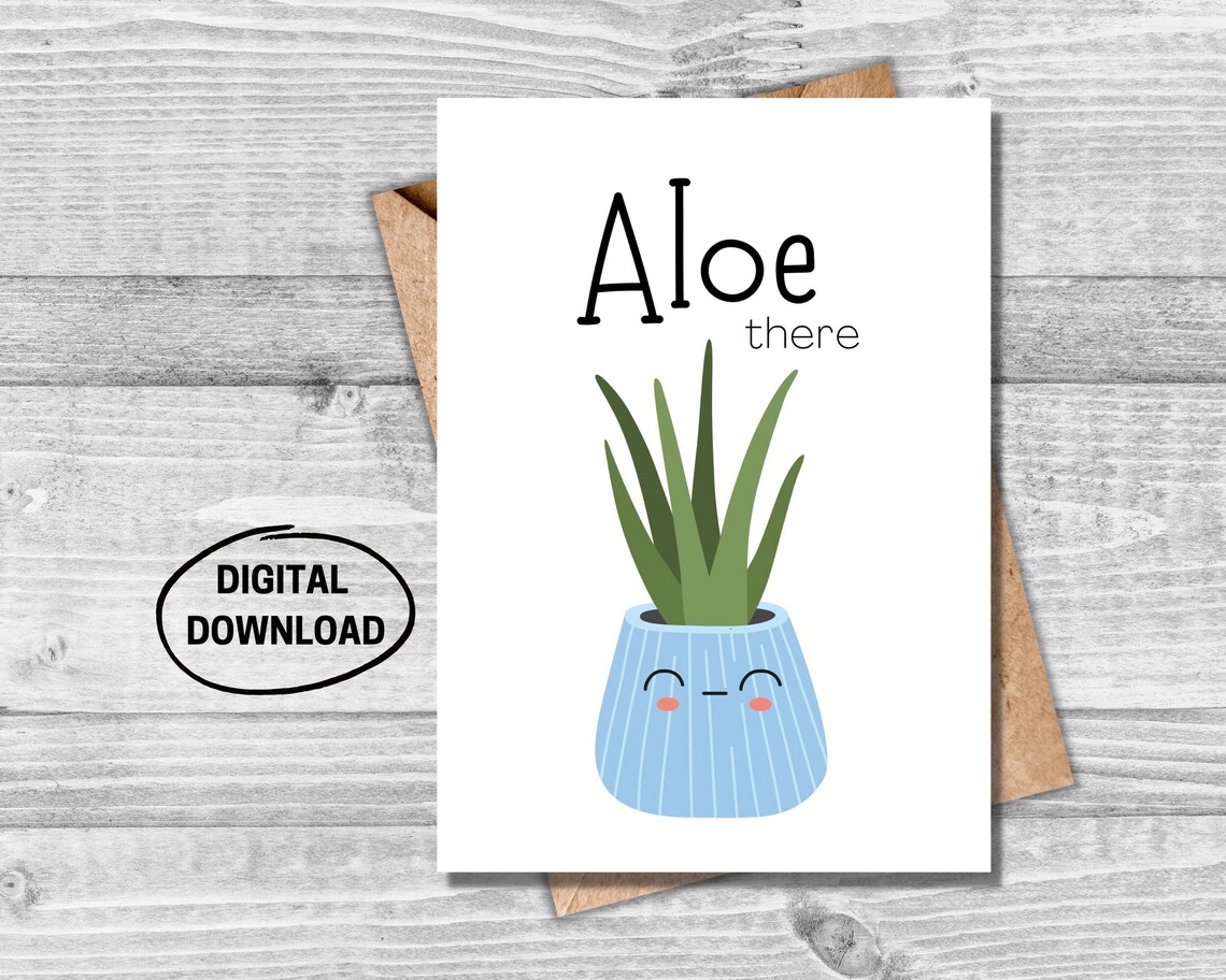 Hello Printable Card, Printable Greeting Card, Printable Card, Hello ...