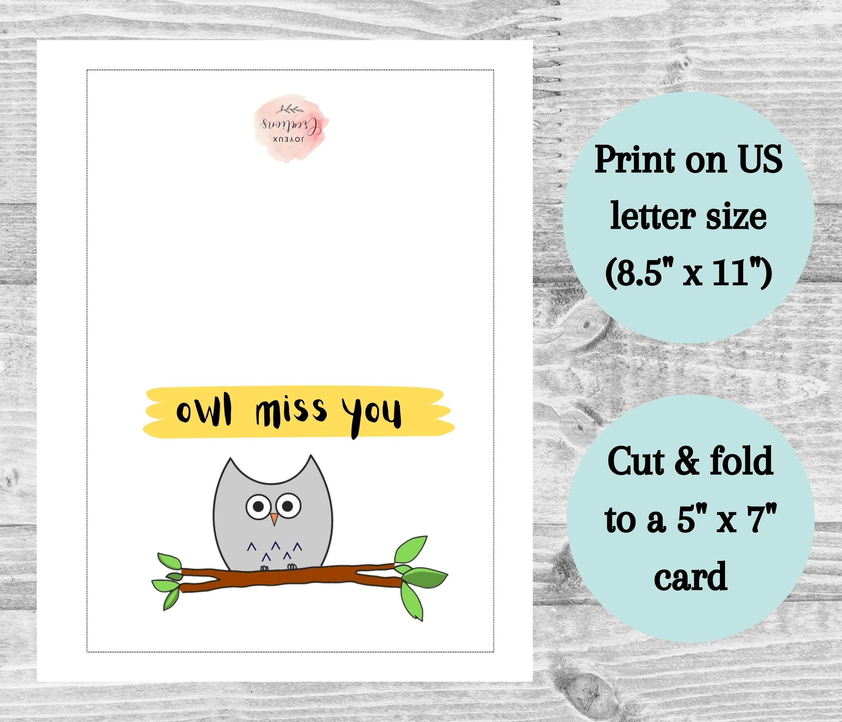 I'll Miss You Card, Miss You Card, Funny Printable Card, Teacher ...