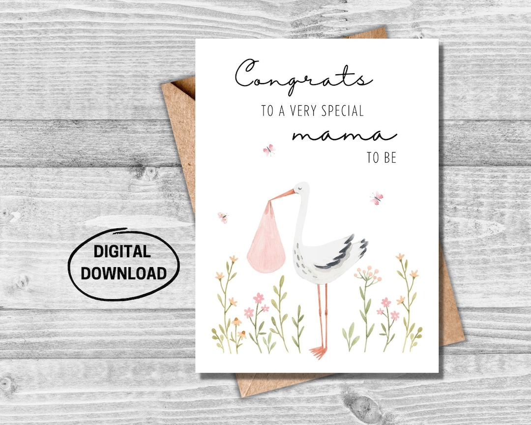 Mom to Be, Mum to Be, Printable Card for Mom, Greeting Card for Mom ...