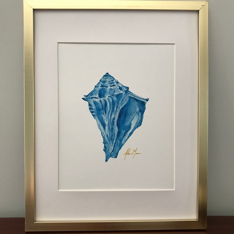 Conch Shell Art - Etsy