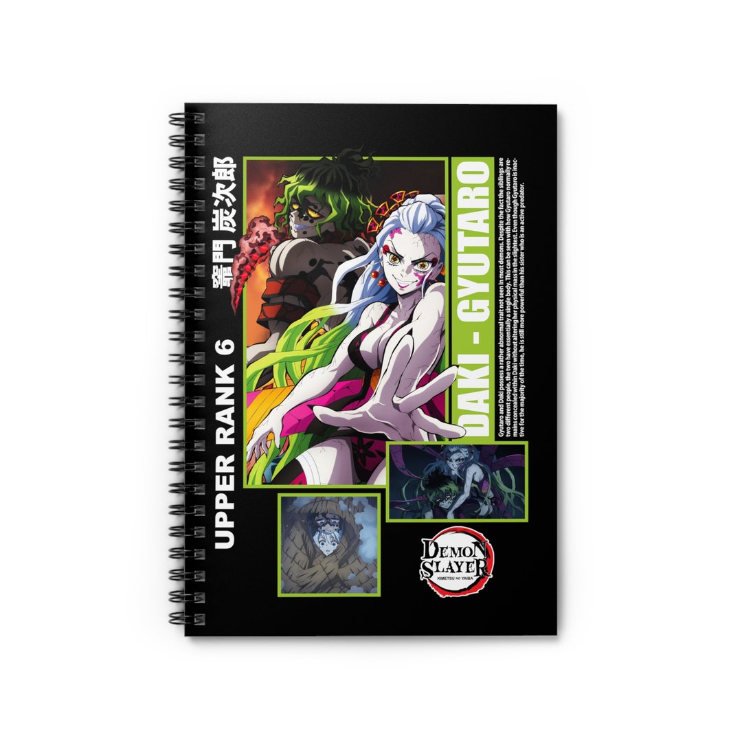 Anime Cover Spiral Notebook Kawaii Anime Journal Japanese Notebook Daki ...