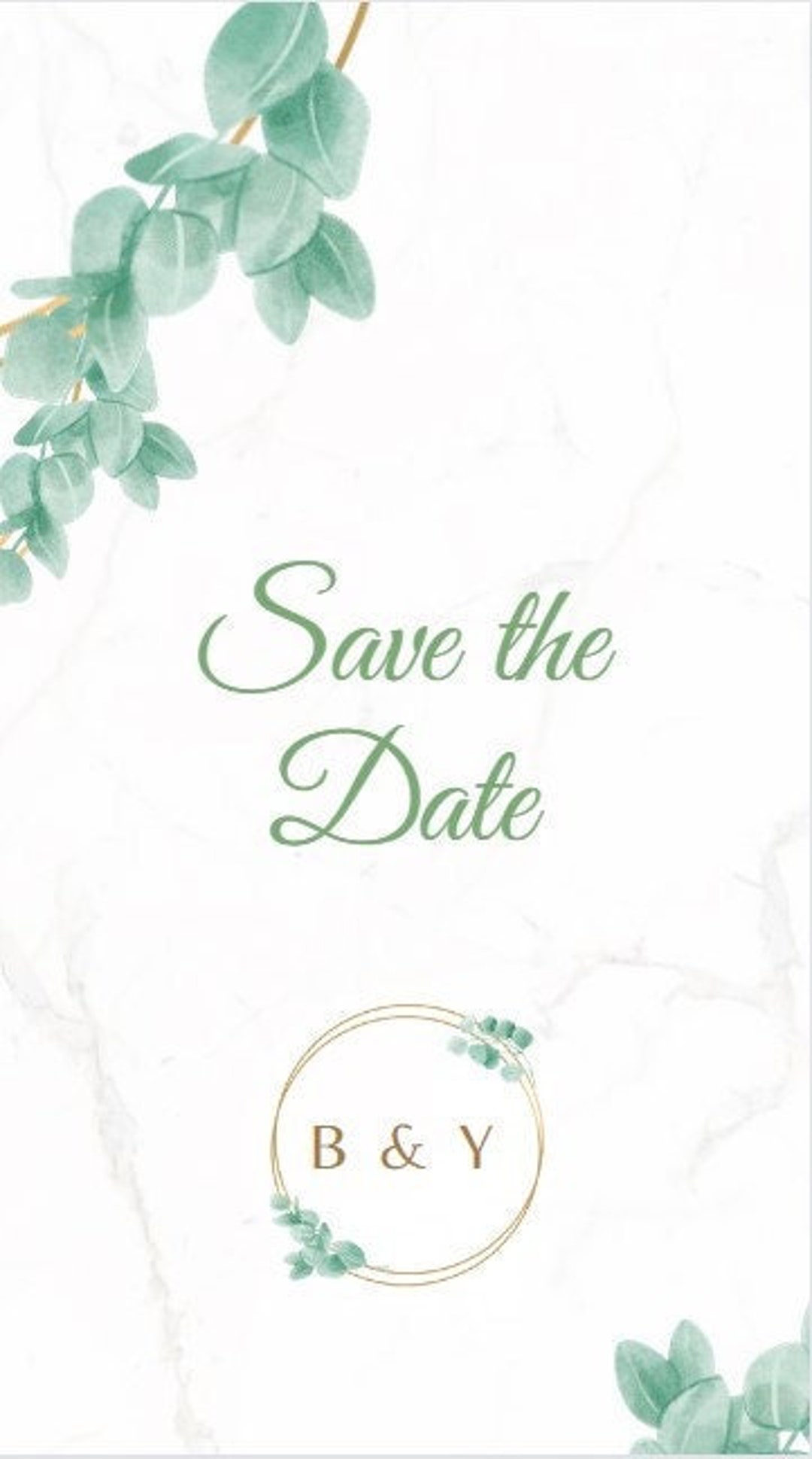 Custom Evite - Save the Date - Digital Download - Etsy