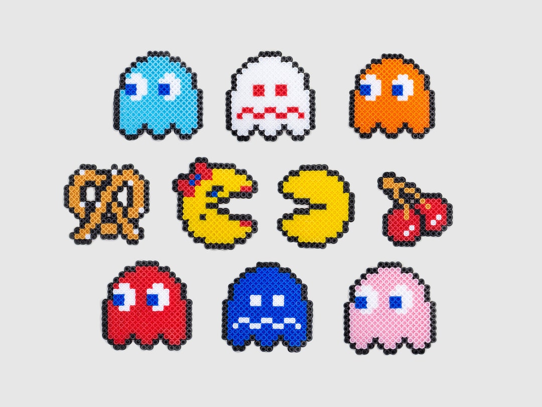 Pac Man Pixel Magnets - Etsy