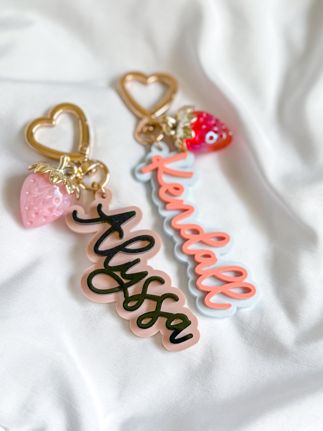 Backpack Name Tag, Acrylic Keychain, Personalized Acrylic Name Tag ...