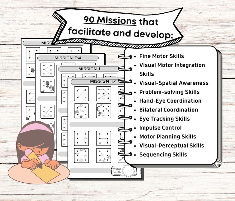 Pre-writing Worksheet Packets | Facilitates Fine Motor/visual Motor ...