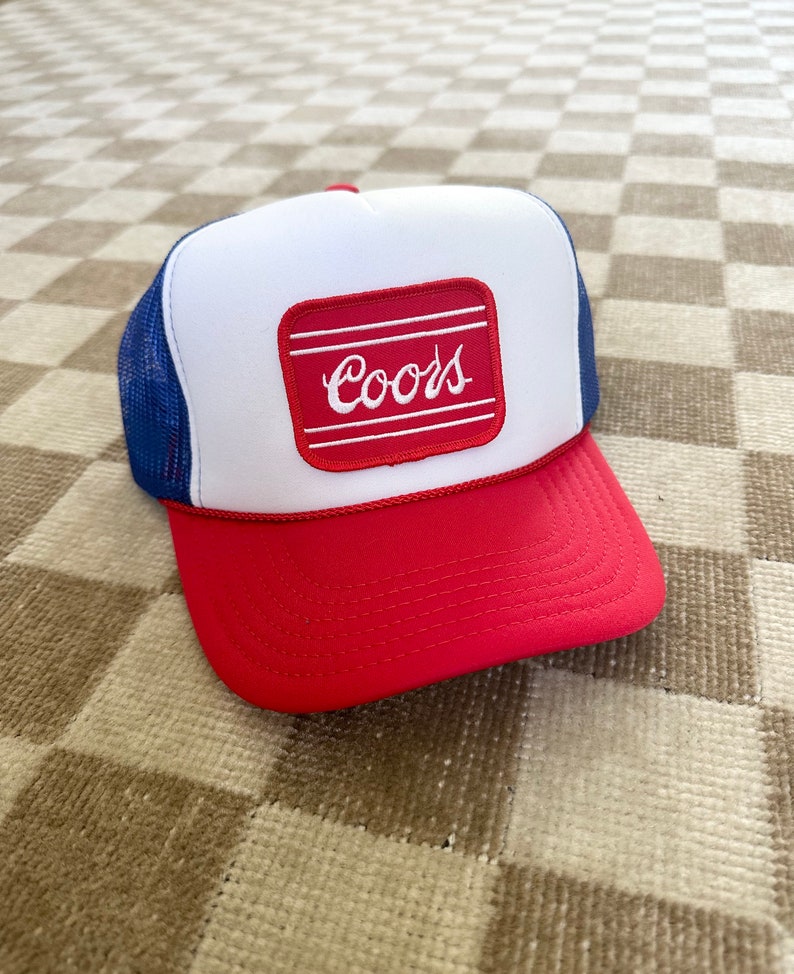 Coors Patch Trucker Hat - Etsy