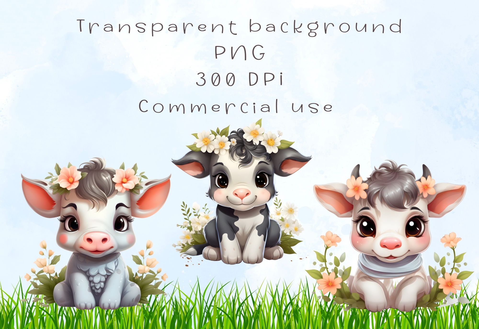 Cute Farm Cow Clipart, Png, Farm Cow Png Clipart, Farm Animal Clipart ...