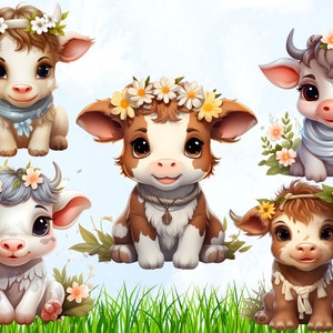 Cute Farm Cow Clipart, Png, Farm Cow Png, Farm Animals, Nursery ...