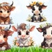 Cute Farm Cow Clipart, Png, Farm Cow Png Clipart, Farm Animal Clipart ...