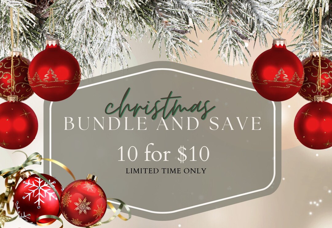 Watercolor Christmas Clipart Bundle, Christmas Animal Clipart, Holiday ...
