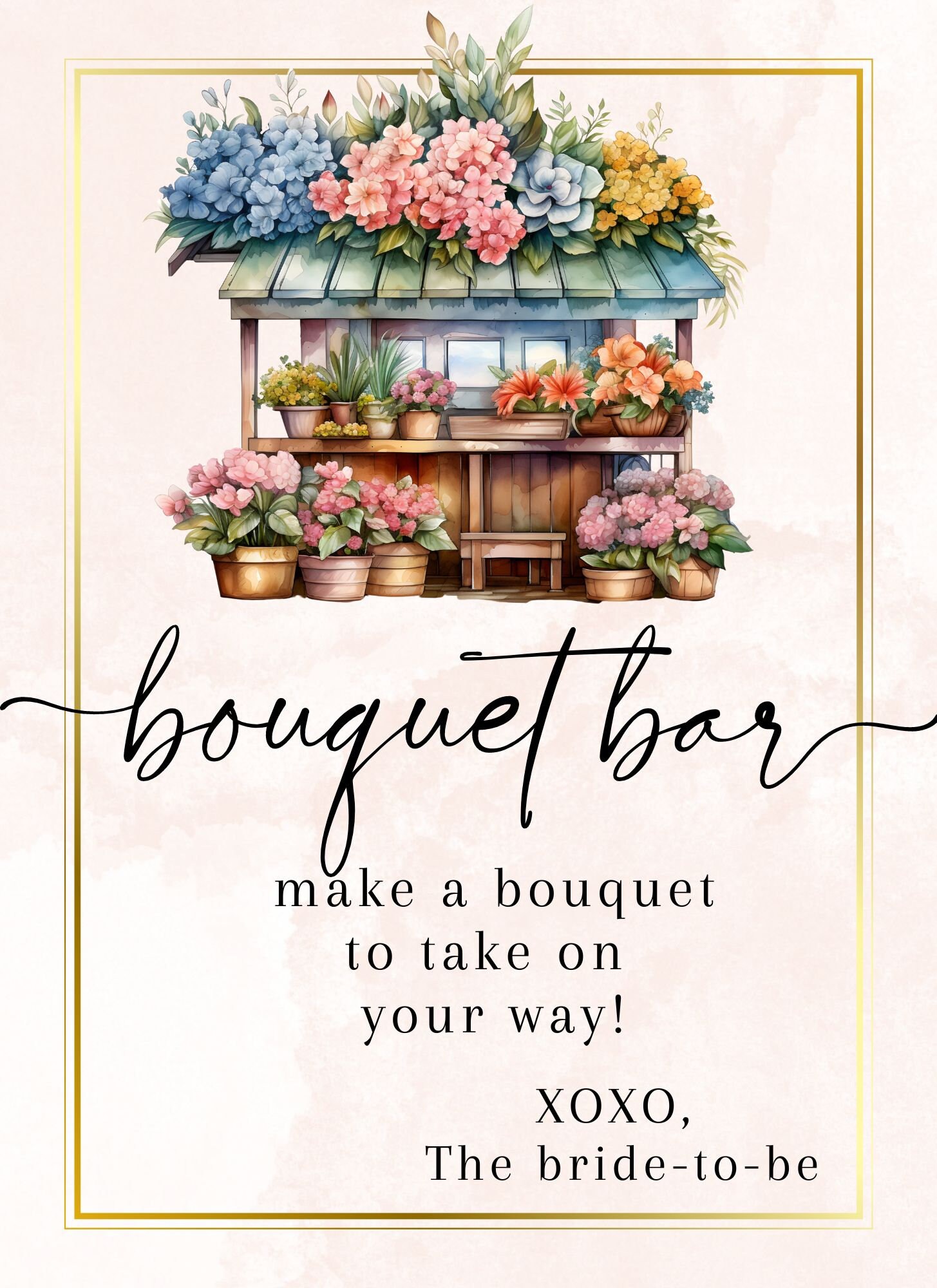 Watercolor Flower Stand Clipart Florist PNG Watercolor Flower Clipart ...