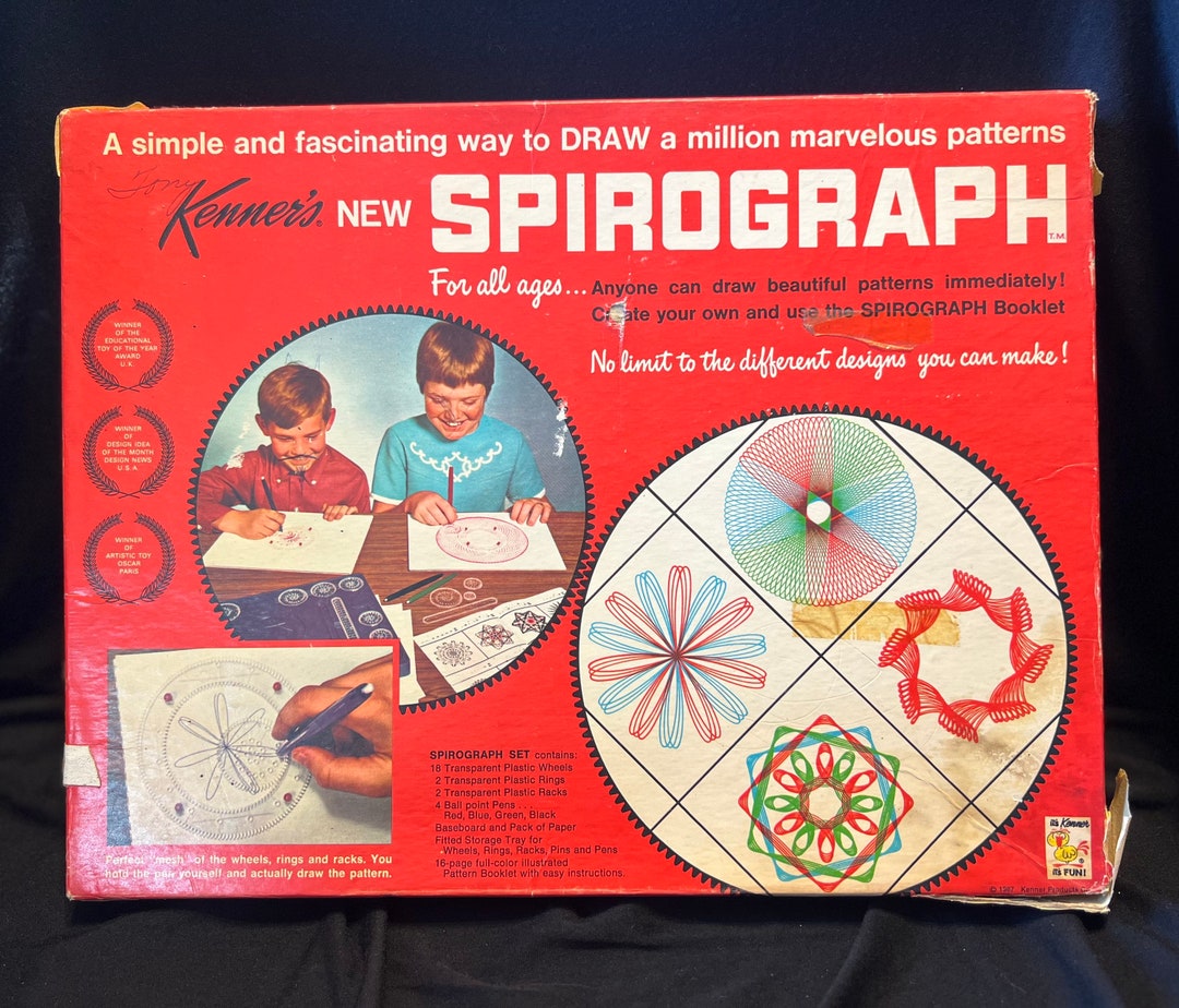 Vintage Spirograph Set - Etsy