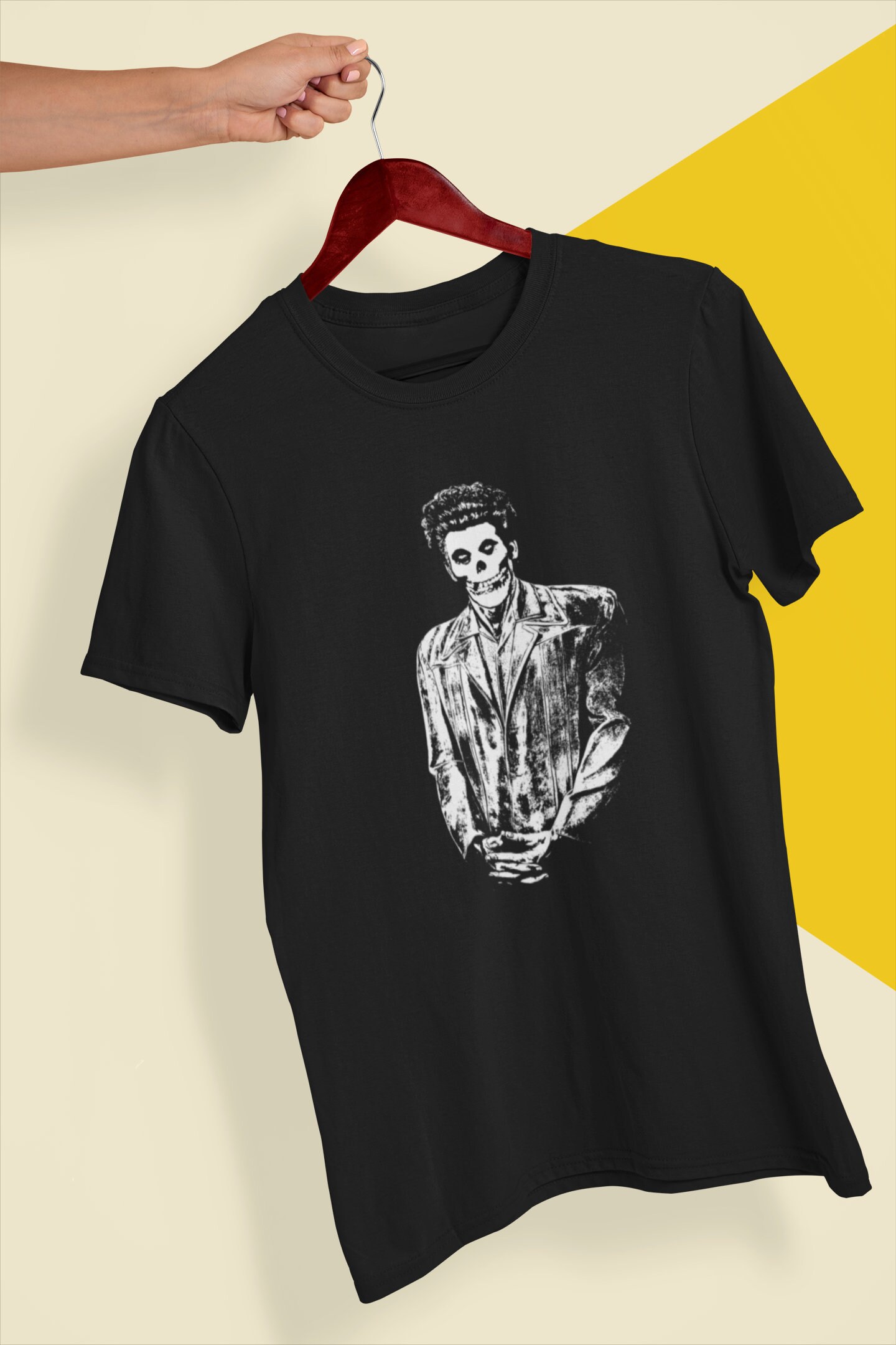 The Kramer Misfits punk rock tee shirt, Cosmo Kramer, Seinfeld shirt ...