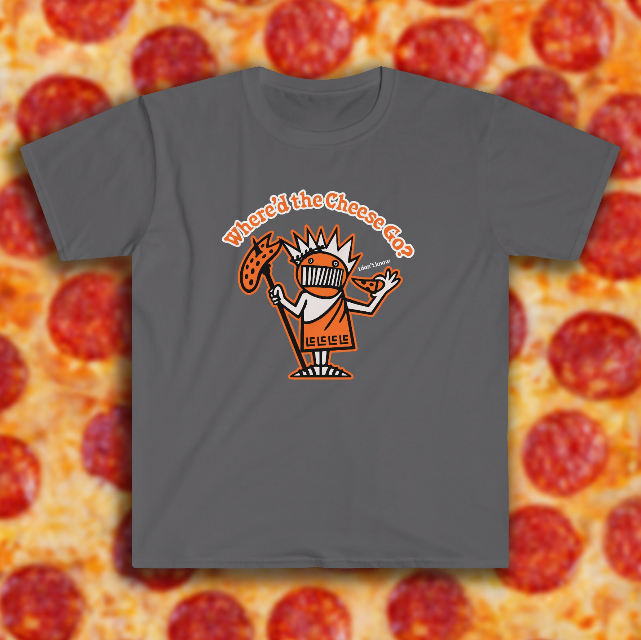 WEEN Where'd the Cheese Go T-shirt, Little Caesars Ween Shirt, Where'd ...