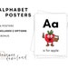 Alphabet Posters, Homeschool Posters, Classroom Posters, Homeschool ...