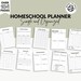 Homeschool Planner Printable, Homeschool Planner 2024-2025, Lesson ...