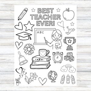 Teacher Appreciation Gift, Teacher Printable, Thank You Teacher ...