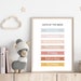 Boho Rainbow Days of the Weeks Poster, Boho Homeschool Decor, Printable ...