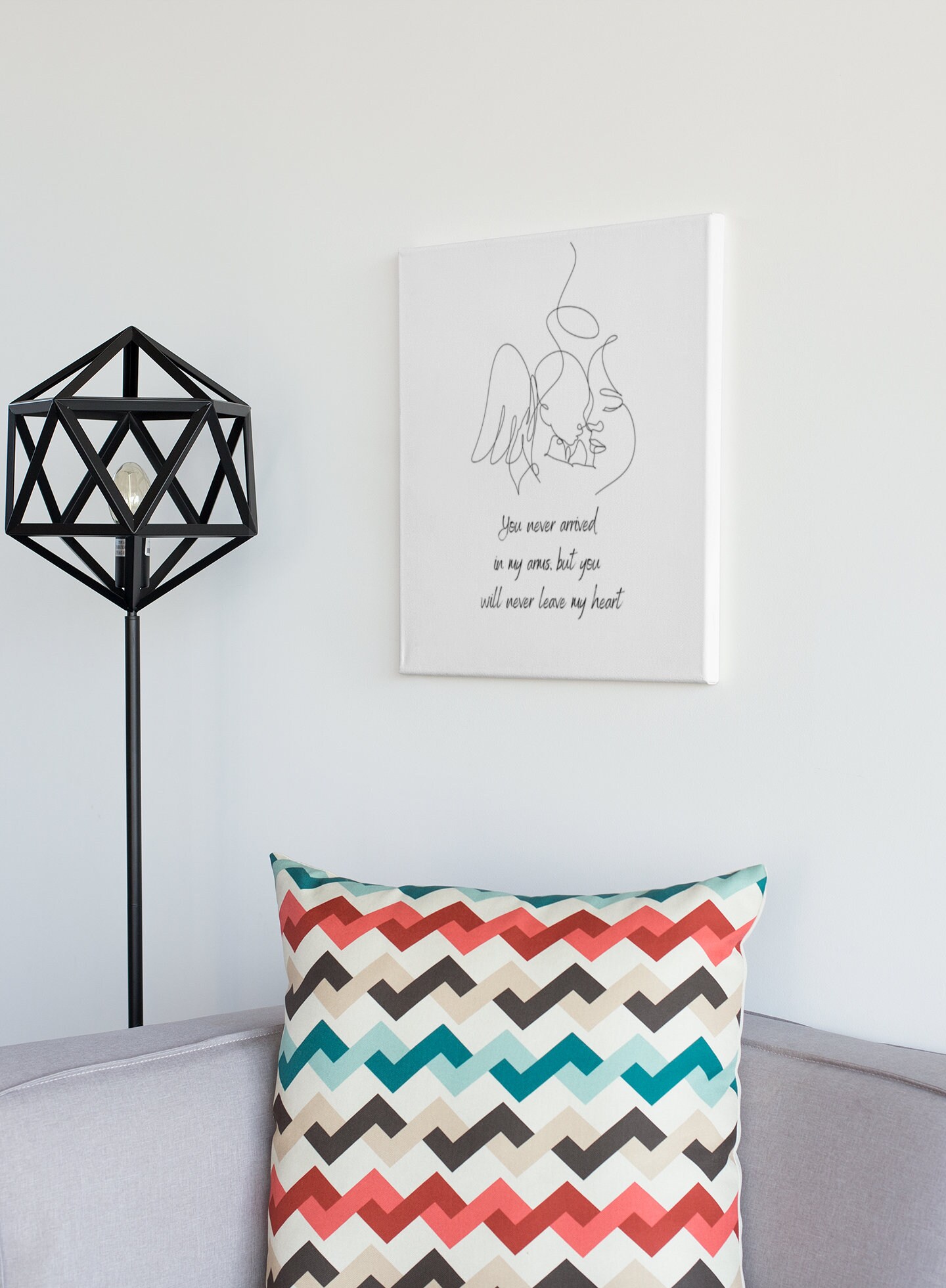 Miscarriage Memorial Wall Art, Memorial Keepsake, Love, Mother, Baby ...
