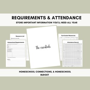 Homeschool Planner Printable, Homeschool Planner 2025-2026, Lesson ...