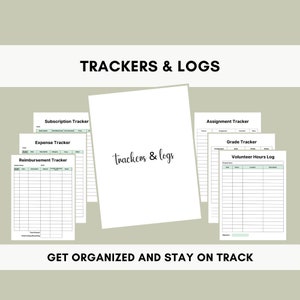 Homeschool Planner Printable Bundle, Teacher Organizer (PDF) - Etsy