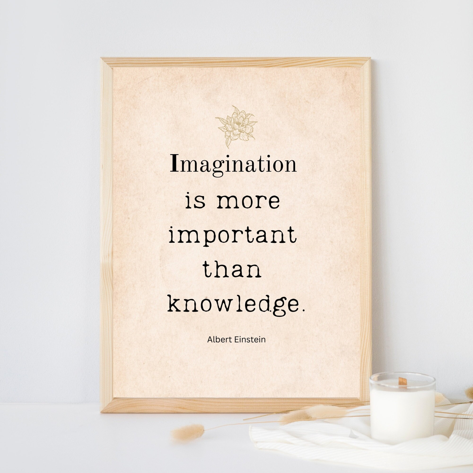 Imagination Is More Important Than Knowledge Einstein
