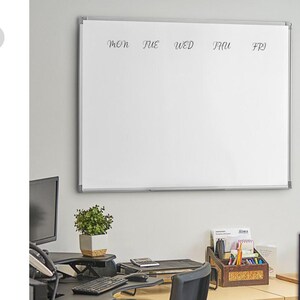 Calendar Days Label Sticker for Whiteboard Blackboard - Elegant Cute ...