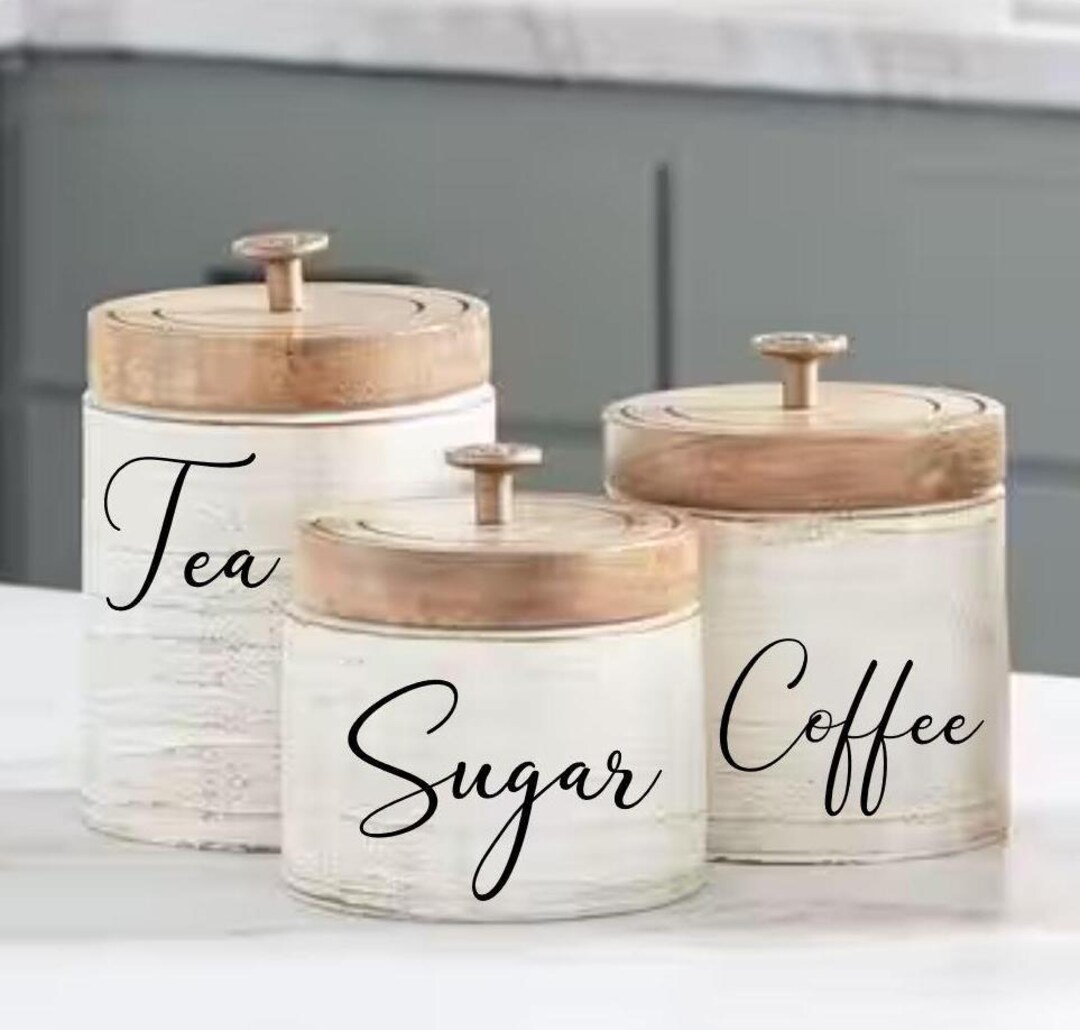 3 Customized Label Sticker for Container, Jars, Water Bottle and Binder ...
