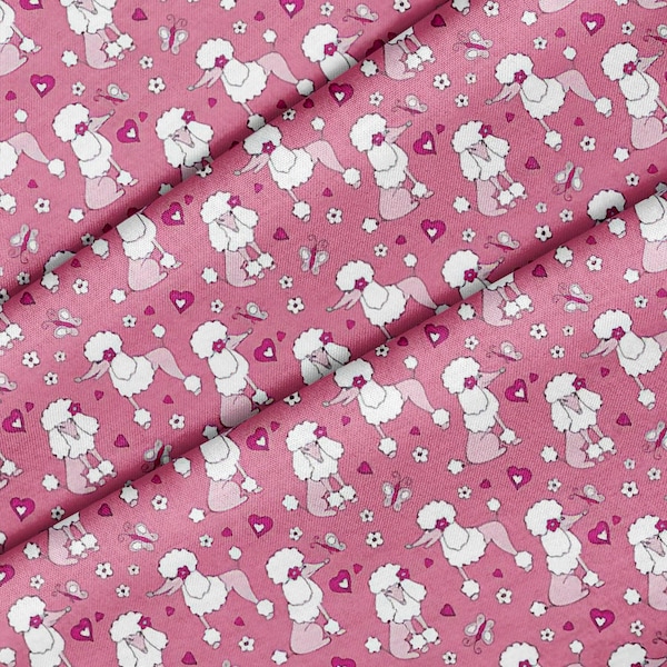 Poodle Fabric - Etsy