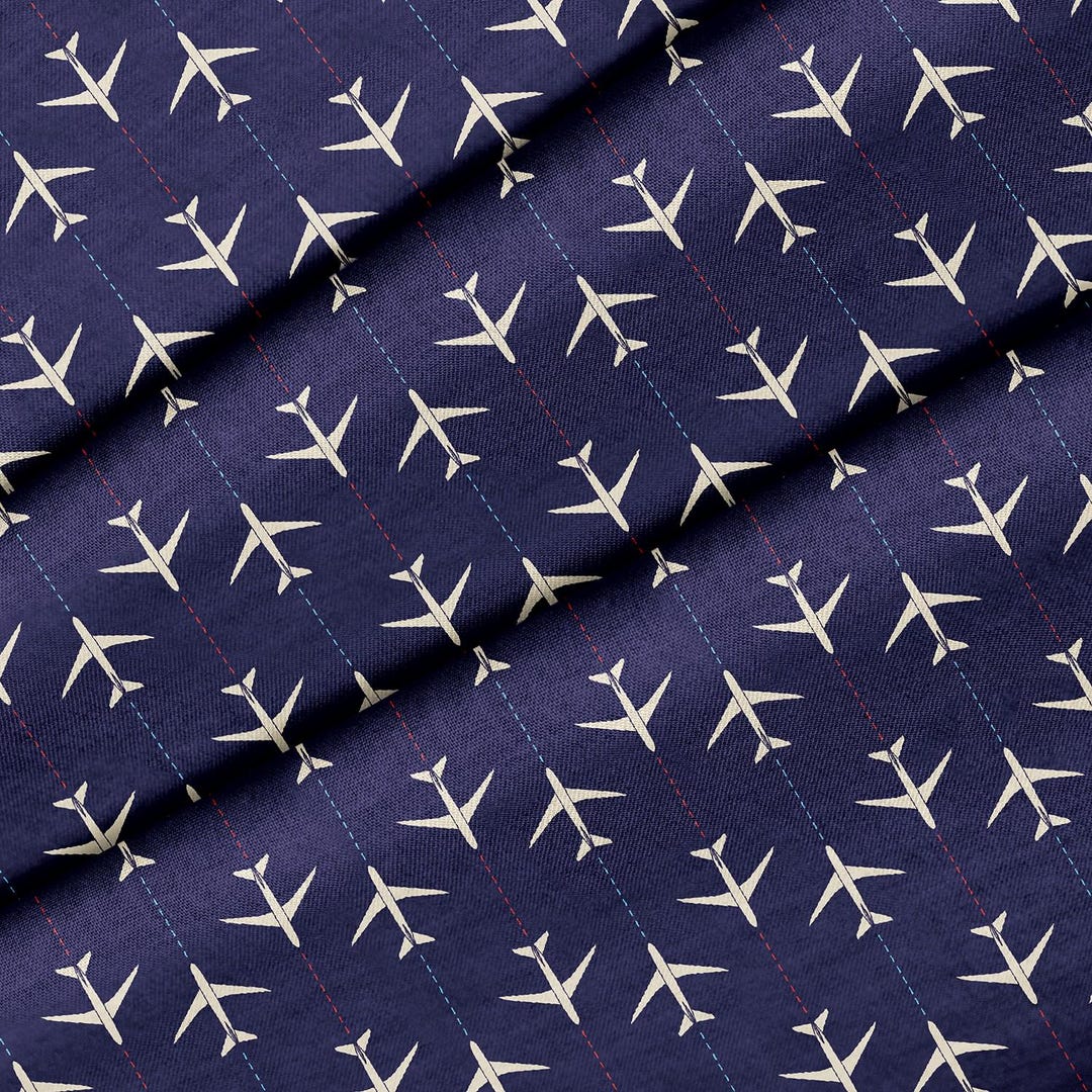 Airplane Theme Fabric, Premium Quality Fabric - for Quilting, DIY ...