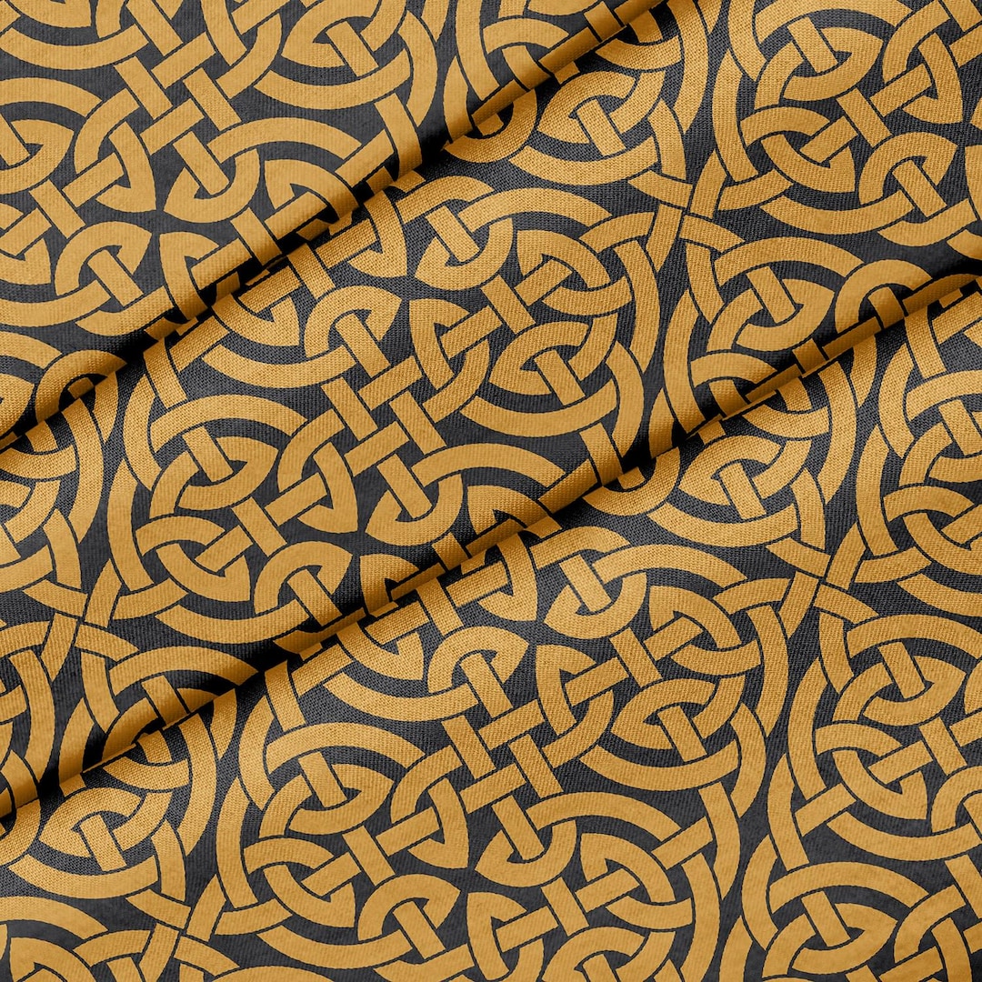 Celtic Knot Infinity Theme Fabric, Premium Quality Fabric - for ...