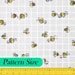 Bumble Bee Theme Fabric, Premium Quality Fabric - for Quilting, DIY ...