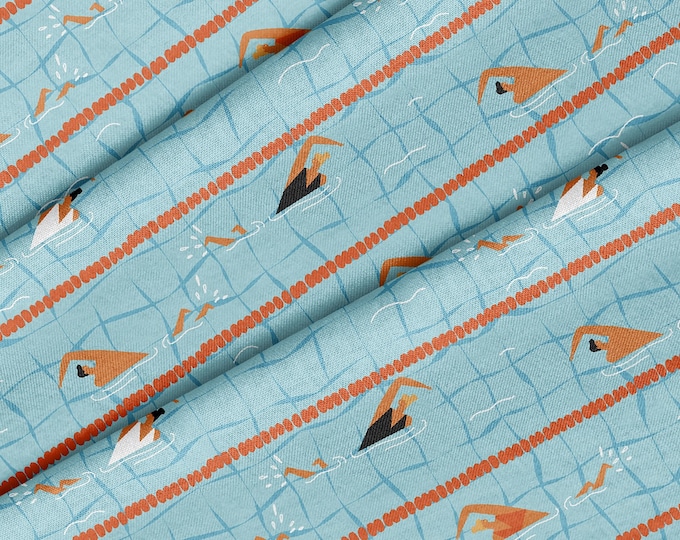 Swimming Fabric Swimming Word Cloud by Julia Diane Swimming Phrases ...