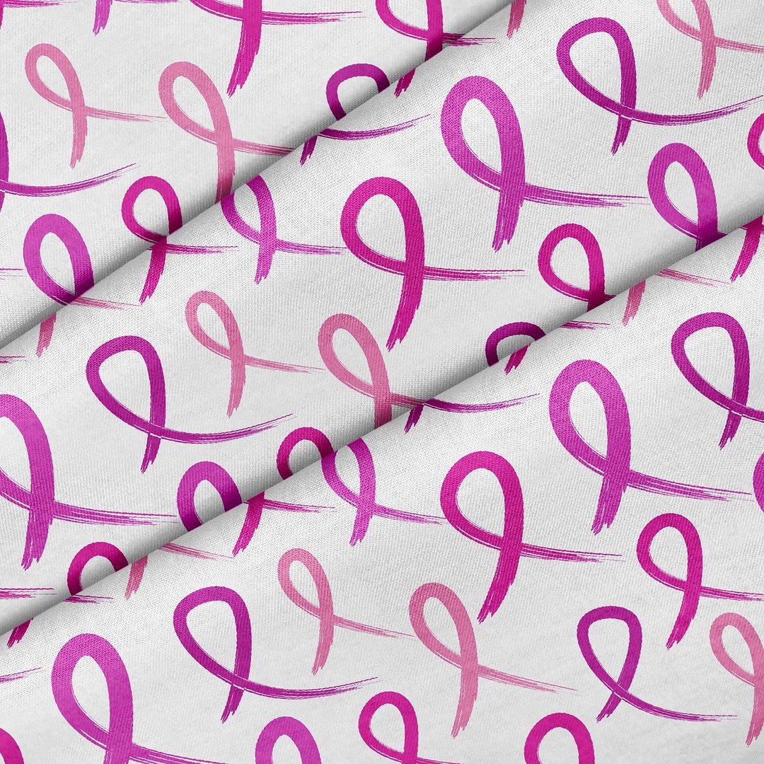 Breast Cancer Awareness Theme Fabric, Premium Quality Fabric - for ...