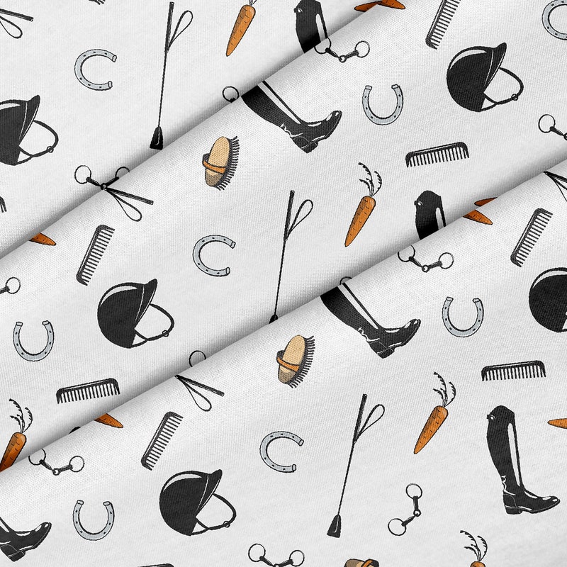 Equestrian Fabric - Etsy