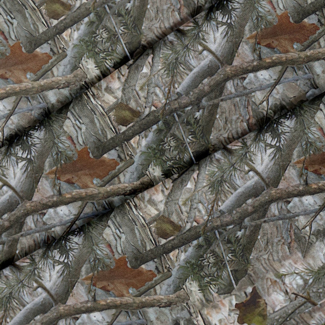Realistic Camo Theme Fabric, Premium Quality Fabric - for Quilting, DIY ...