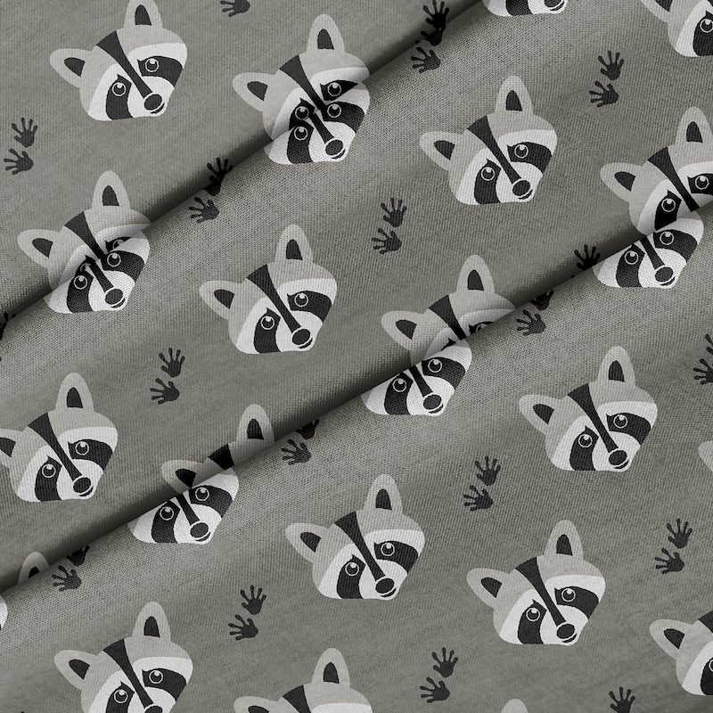 Raccoon Panel - Etsy